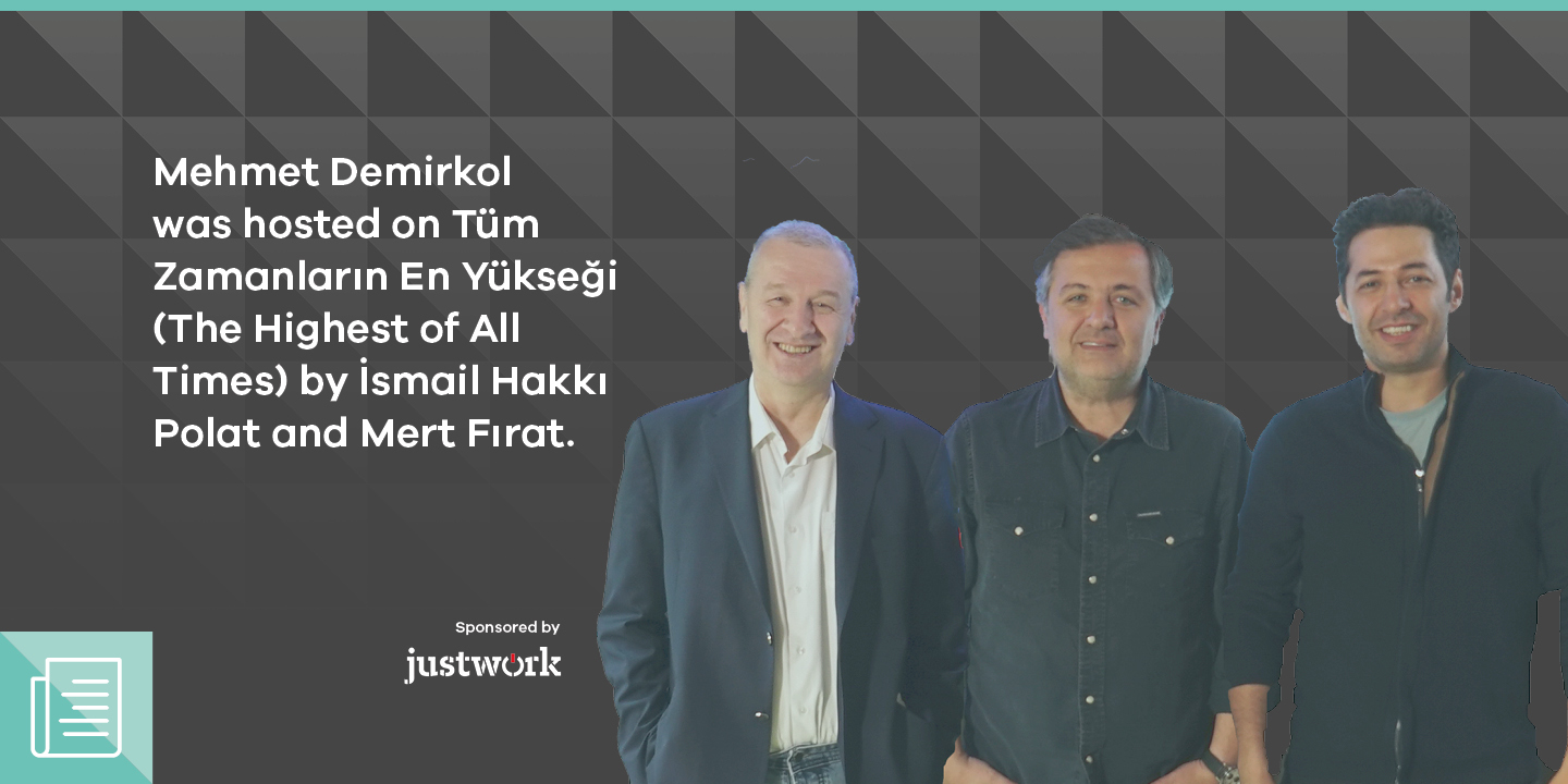 Mehmet Demirkol was hosted on Tüm Zamanların En Yükseği (The Highest of ...