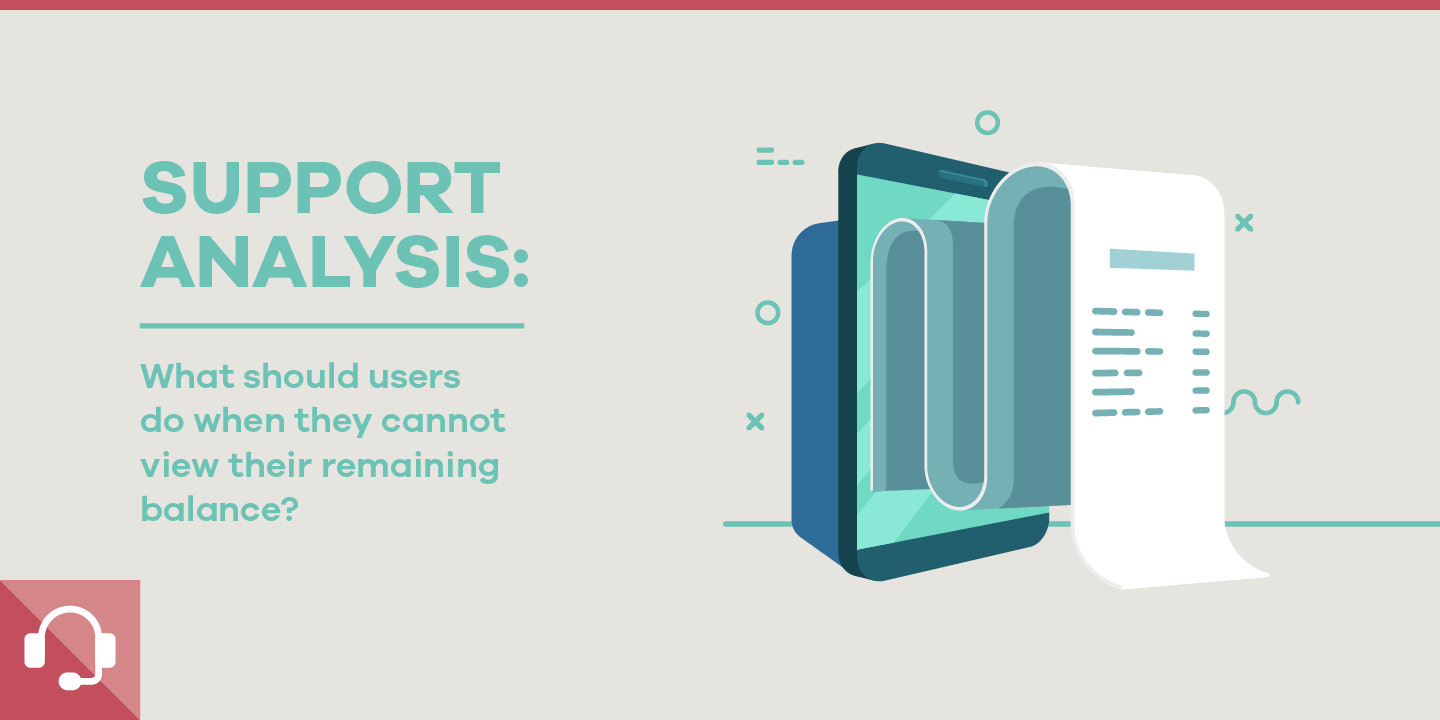 Support Analysis: When a user cannot view their balance – ParibuLog