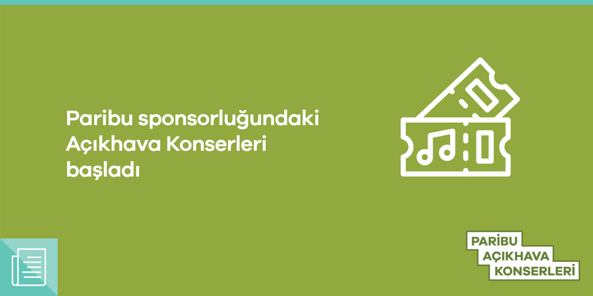 Paribu sponsorluğunda 2025 sezonu Açıkhava Konserleri başladı - ParibuLog