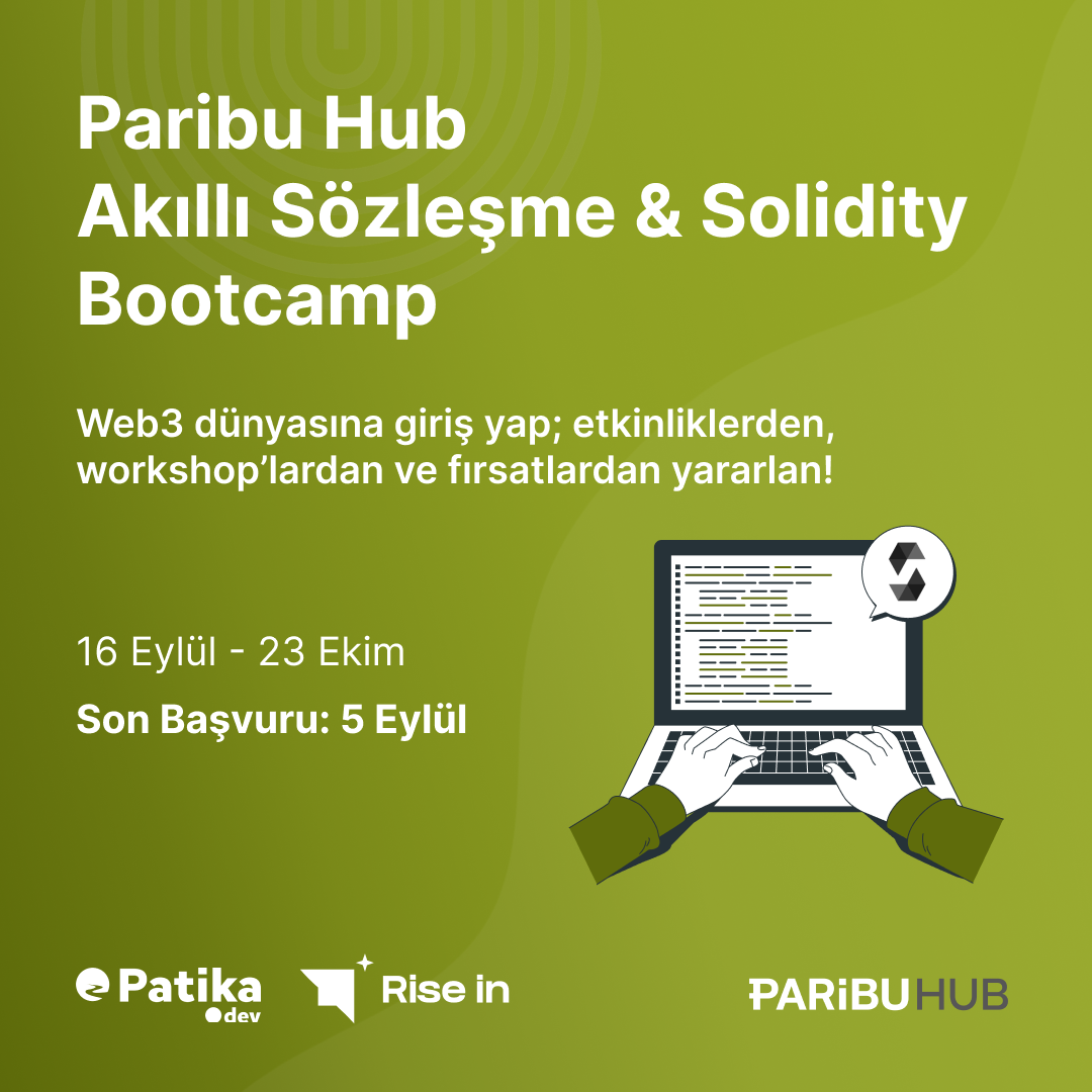 Paribu Hub, Patika.dev İş Birliğiyle ''Akıllı Sözleşme & Solidity ... Paribu Hub, Patika.dev İş Birliğiyle ''Akıllı Sözleşme & Solidity ...